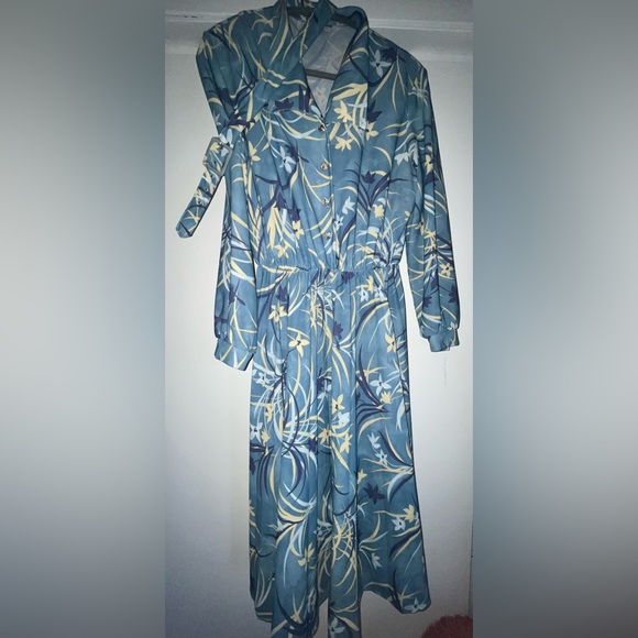 Anthony Richards | Dresses | New Vintage Anthony Richards Dress Blue ...